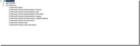 Raju S Blog Configuring WCF Service To Utilise Enterprise Library