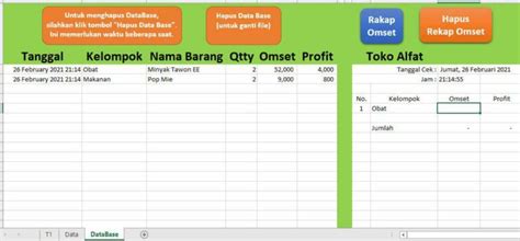 Aplikasi Kasir Gratis Toko Di PC Android Dan Excel