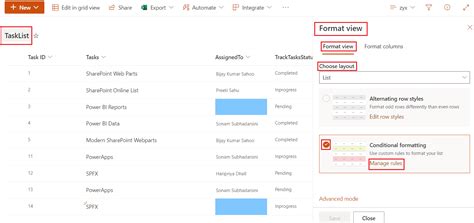 SharePoint Column Formatting Examples Enjoy SharePoint
