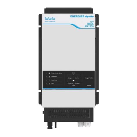 Tbb Power Energier Apollo Series Manual Pdf Download Manualslib