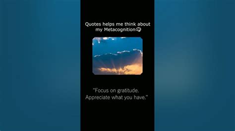 Quotes That Made Me Think About My Metacognition Short Youtube