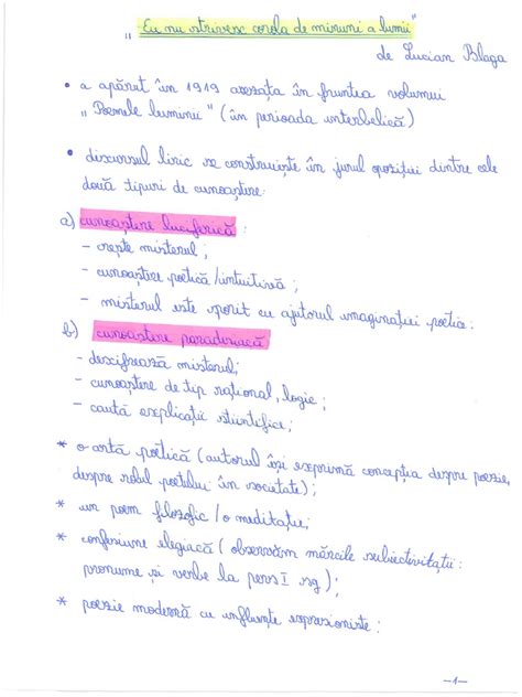 Eu Nu Strivesc Corola De Minuni A Lumii Schema Pdf Pdf