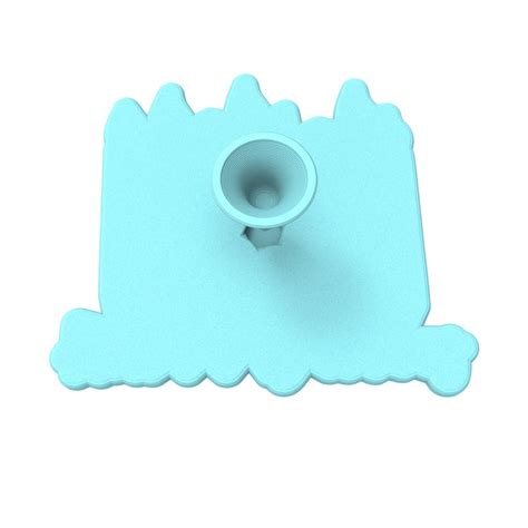 Happy Birthday Candles Cookie Cutter Stamp Stencil 1