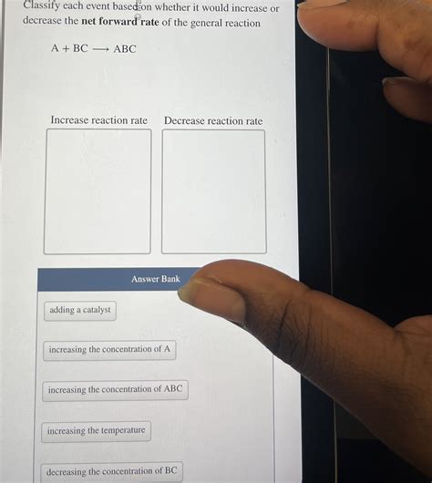 solved classify each event basecton whether it would