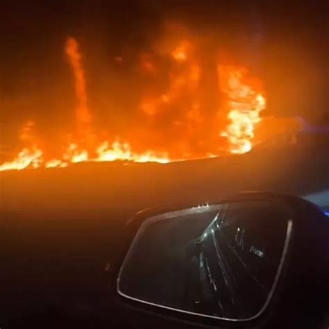 Passengers Rushed To Hospital As Plane Bursts Into Flames After