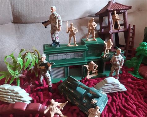 Diorama Figur Tentara Plastik On Carousell