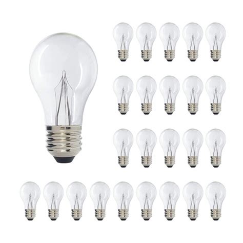 Incandescent Like A17 Medium Base Clear LED Decorative Bulb 2700K Luxsent Com