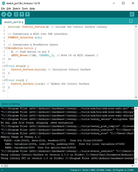 error compiling for board teensy 4 1 teensy forum