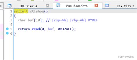 Ctfshow Pwn 栈溢出（pwn40）ctfshow Pwn40 Csdn博客