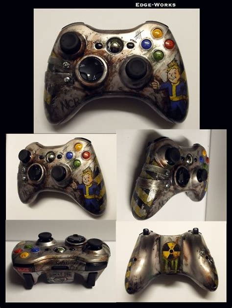 Xbox 360 Controller Fallout By Edge Works Fallout Game Xbox