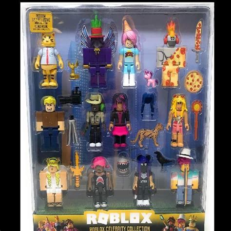Figure Set Roblox Figure Celebrity Pack 12 Roblox Minifigure Toys