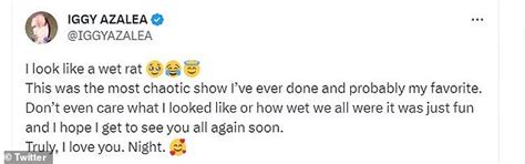 Iggy Azalea Performs Her Most Chaotic Show Ever In The Rain At Brazil