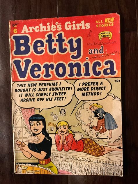 1952 Archies Girls Betty And Veronica 6 Etsy