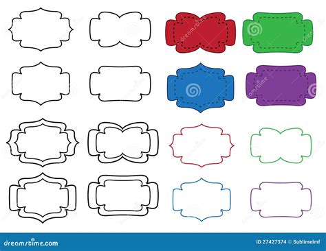 Simple Frames Stock Vector Illustration Of Pattern Ornate 27427374