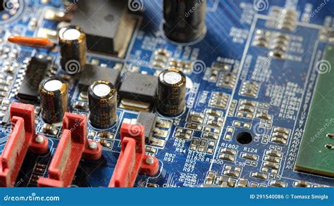 Computer Electronics Manufacturing Industry Motherboard Complex Circuitry Generic Circuit
