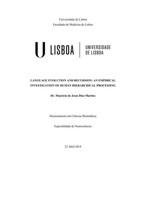 pdf language evolution and recursion an empirical investigation of