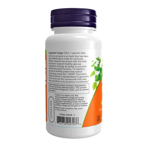 Gymnema Sylvestre 400 mg 90 Veg Capsules - Cook's Natural Market