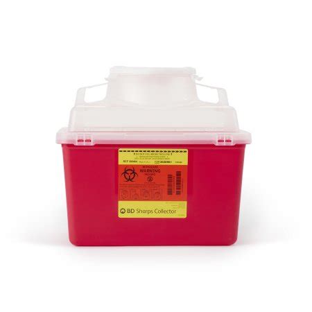 CONTAINER SHARPS RED 14QT NESTABLE 20 CS A2A Logistics