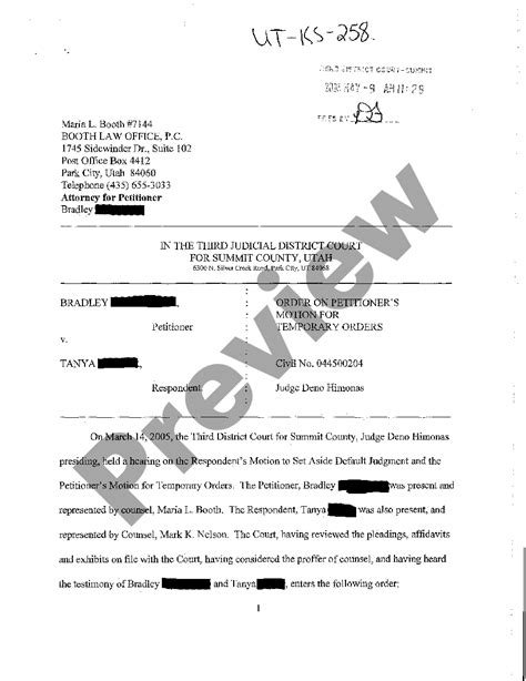 Michigan Notice Of Hearing Termination Of Parental Rights Michigan