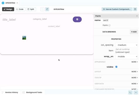 Anvil Update Existing Articles