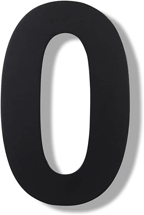 Amazon Mellewell Modern Floating House Numbers Super Large 12