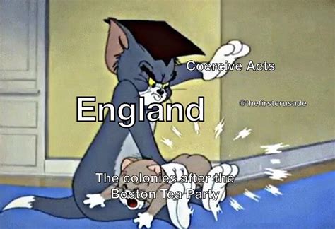 Intolerable Acts Cartoon