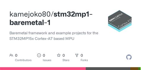 Github Kamejoko Stm Mp Baremetal Baremetal Framework And