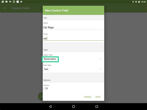 How Do I Add A Custom Field To Reservations Ovatu Help Guides