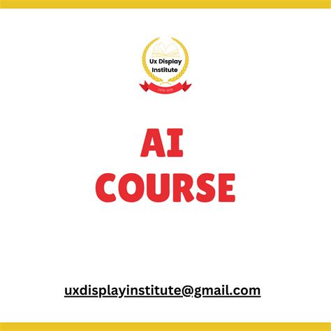 Basic Ai Course Learn The Basics Ux Display Institute
