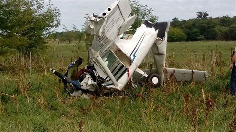 Cayó una avioneta en General Rodríguez hay heridos Infobae