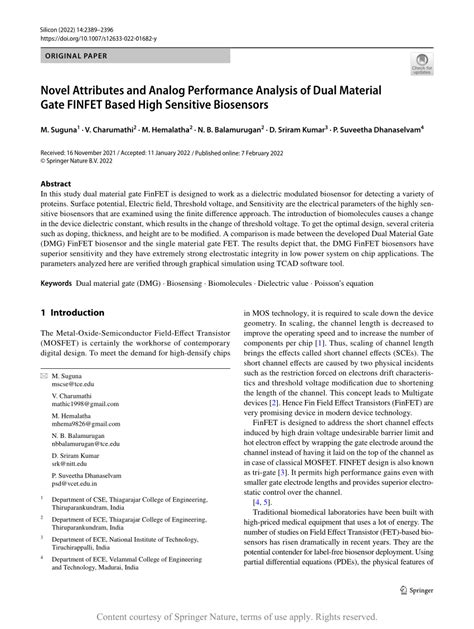 Novel Attributes And Analog Performance Analysis Of Dual Material Gate