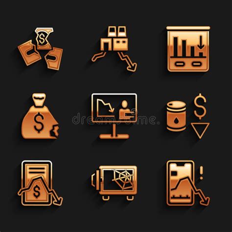 Set Global Economic Crisis News Safe Mobile Stock Trading Drop Cruoil