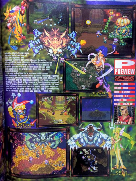Secret Of Mana 2seiken Densetsu 3trials Of Mana Preview From The