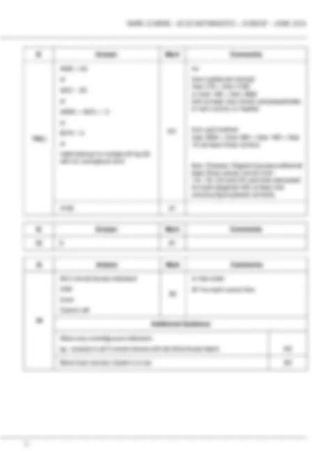 2024 Aqa Gcse Mathematics Foundation Tier Paper 1 Non Calculator