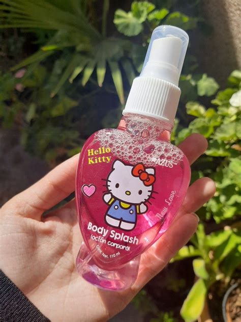 Body Splash Hello Kitty Maquillaje De Hello Kitty Productos Labiales