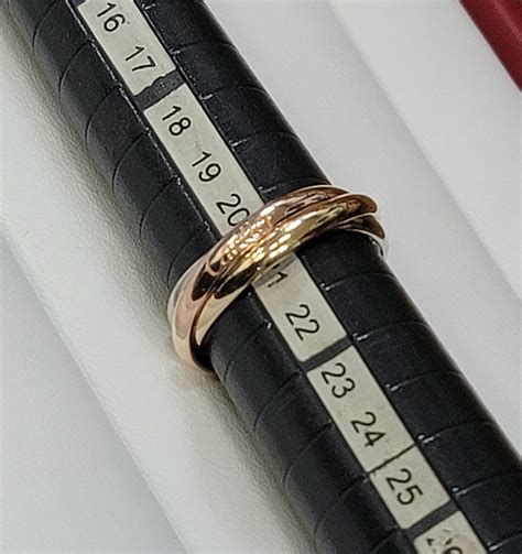 Cartier 까르띠에 트리니티 반지 사이즈 줄이기 수리 네이버 블로그