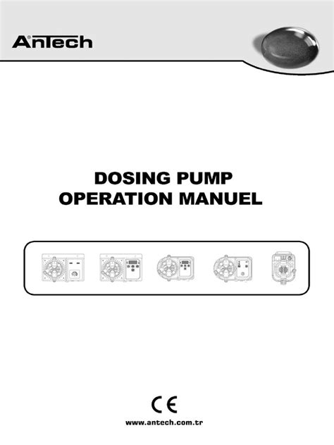 Antech Dosing Pump Operation Manual Pdf