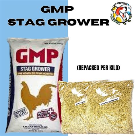 [clr Agrivet] 2kg Gmp 2 Stag Grower Repacked Patuka Sa Manok