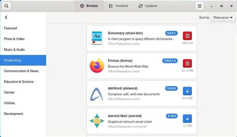 Arch Linux 的最佳 GUI 包管理器 LinuxStory