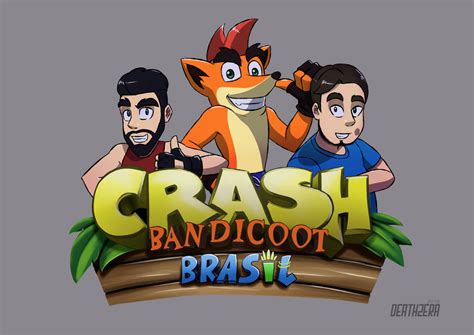 Crash Bandicoot Brasil By Deathzera On Deviantart