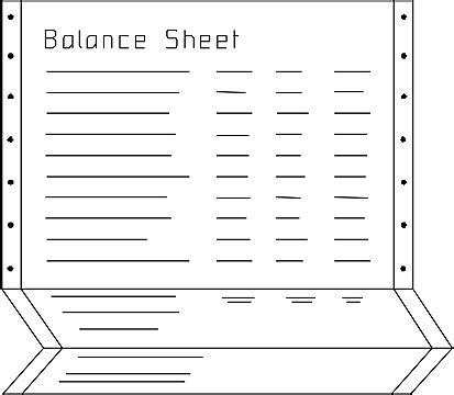 Blank Balance Sheet Format