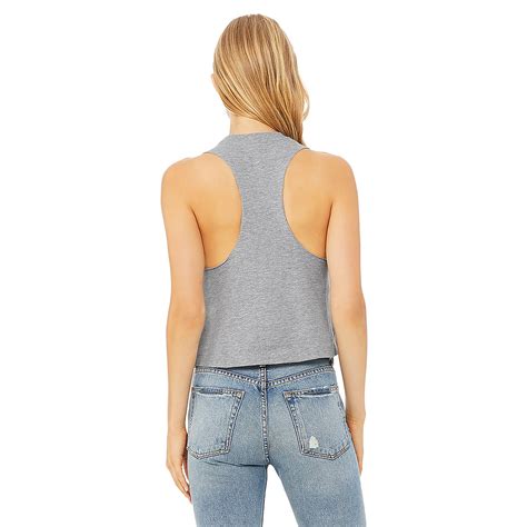 Bellacanvas Womens Racerback Cropped Tank Carolina Made