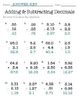 Decimal Addition Subtraction WS By Missumukoro TPT