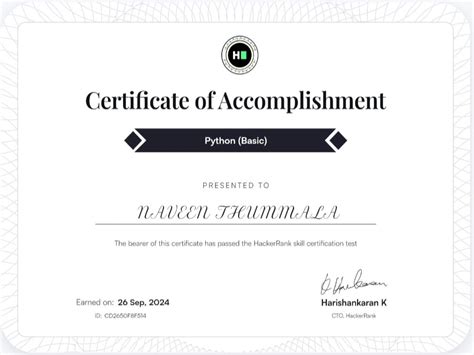 Naveen Thummala On Linkedin Hackerrank Python Coding Programing