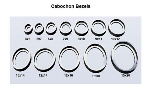 Oval Cabochon Bezels Legacy Designs