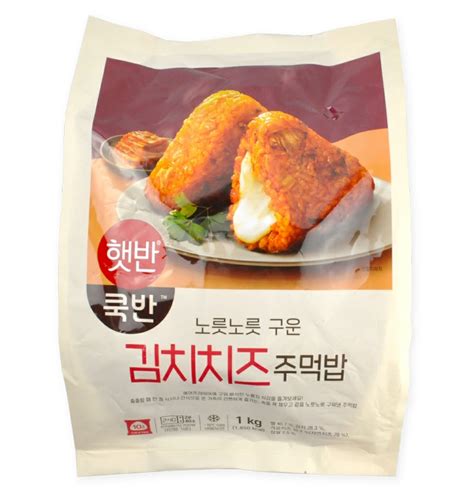 코스트코 비비고 햇반 쿡반 노릇노릇 구운 김치 치즈 주먹밥 1kg 100g x 10개입 아이스박스 발송 티몬