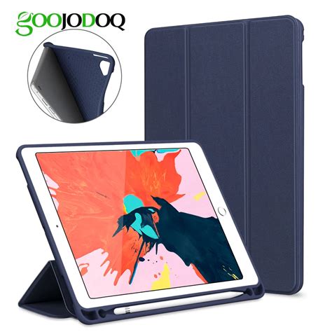 For IPad 2018 Case Pencil Holder Funda For IPad 6th Generation Air 2 Air 1 Pro 9 7 Case