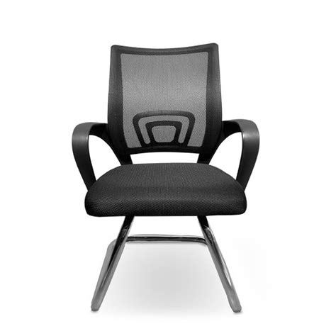 Silla Para Visitas Red Top Mesh Negro Office Depot Mexico