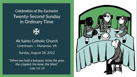 Twenty Second Sunday In Ordinary Time Youtube