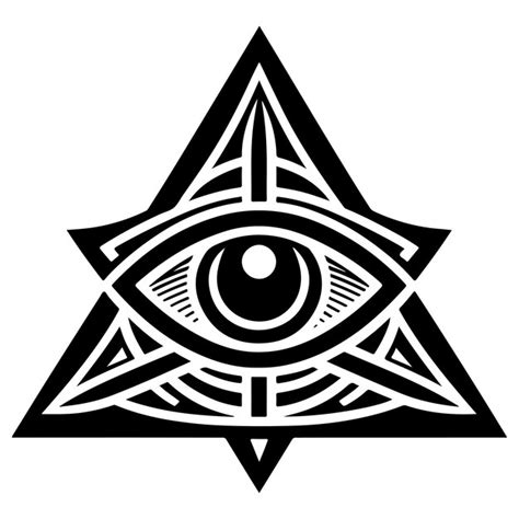 Premium Vector Eye Of Providence For Divine Protection And Guidance